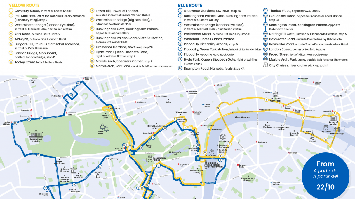 Tootbus Hop-on Hop-off Bus Tour of London • Information, prices, and ...